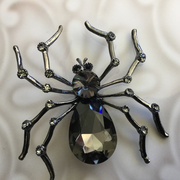 Jewelry | New Extra Large Spider Brooch Pin | Poshmark